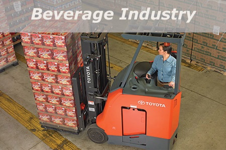 Forklifts for Beverage Warehouses and Beer Distributors