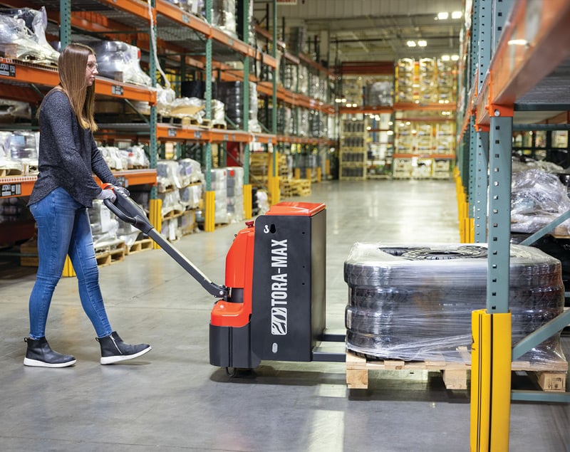 Toyota 2TWB33 Tora-Max Electric Walkie Pallet Jack