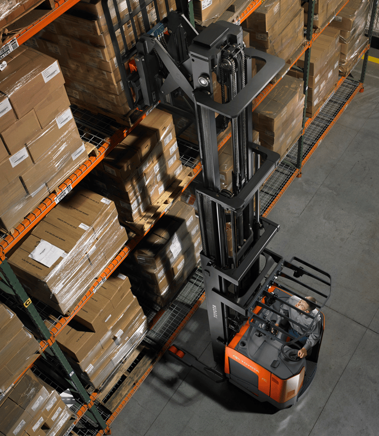 Toyota Electric Reach Truck Forklift