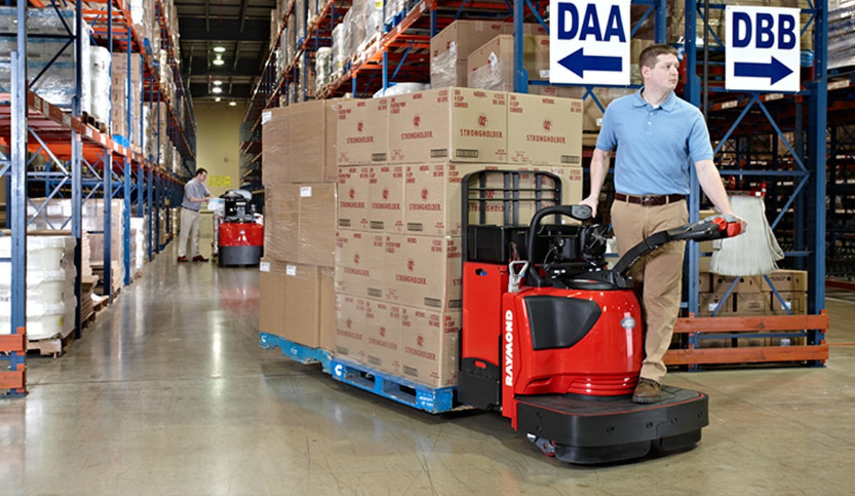 Raymond 8210 Lithium-Ion Electric Walkie Pallet Jack