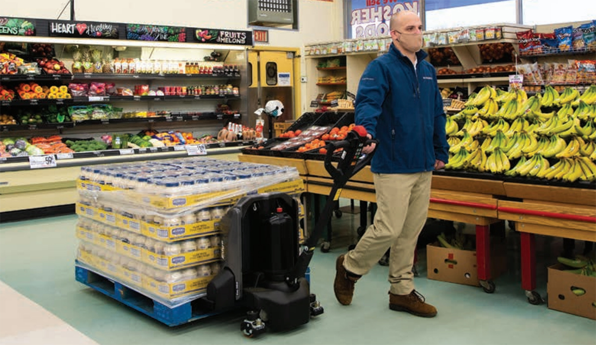 Raymond Edge Lithium-Ion Electric Walkie Pallet Jack